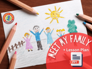 Meet My Family – Free Lesson Plan & PPT for ESL Teachers – Wonderful ...